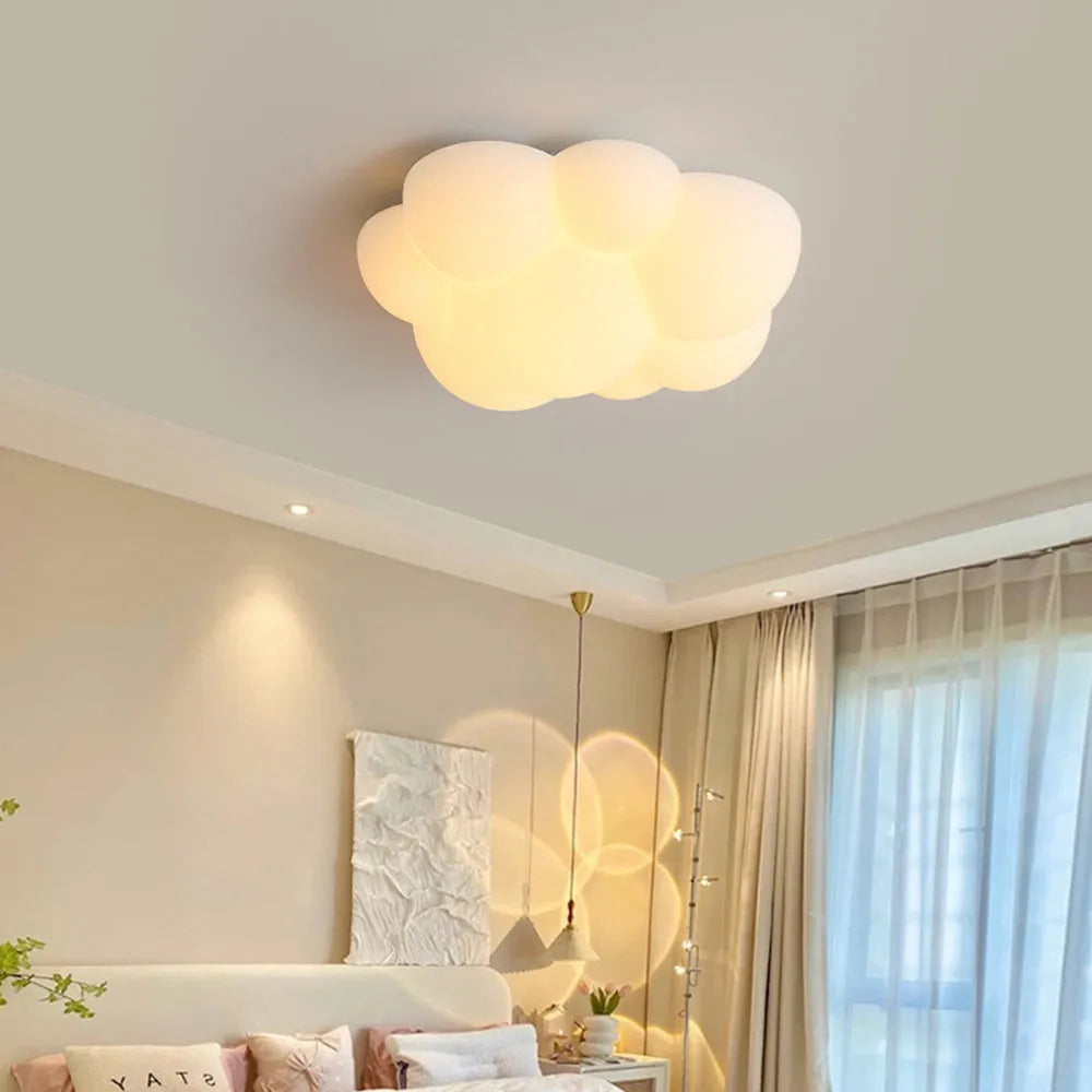 Lightcollects Home Nordic LED Cloud Shape Ceiling Light For Bedroom ...