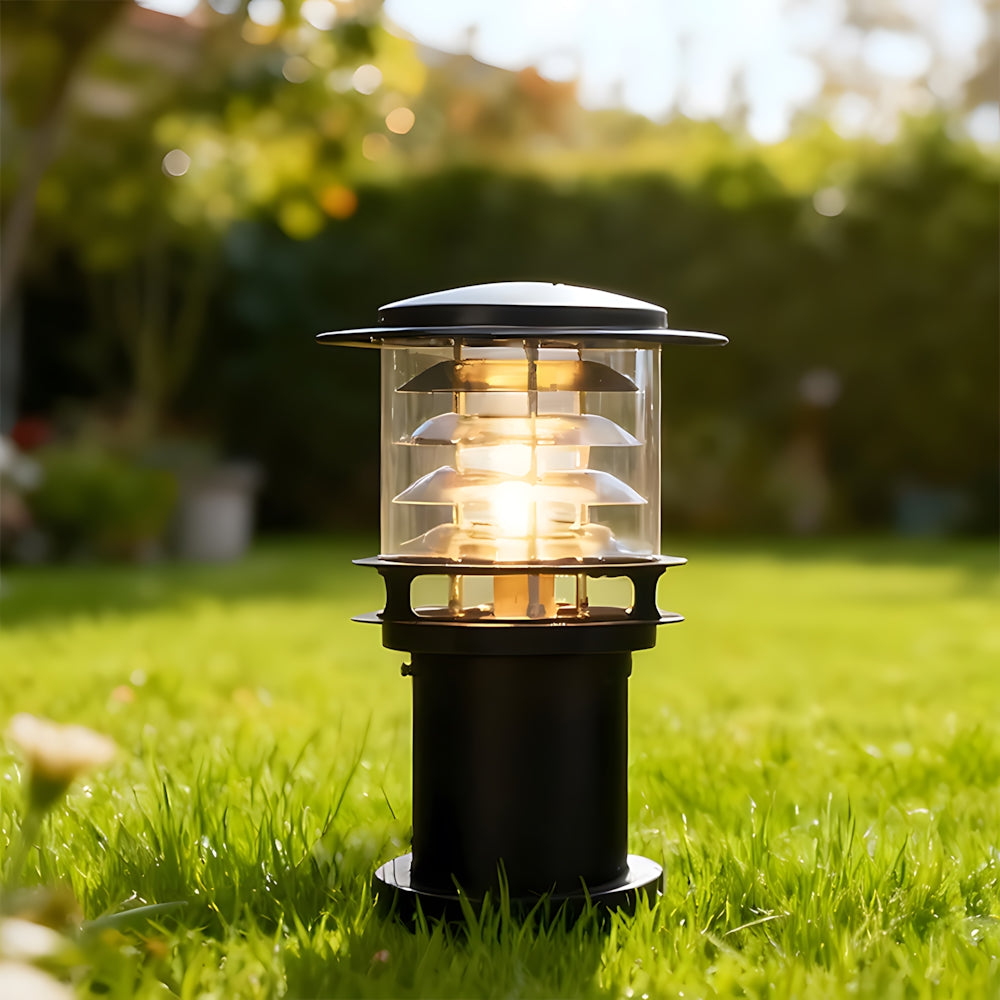 Lightcollects Modern Waterproof Cylinder Tiered Aluminum Acrylic ...