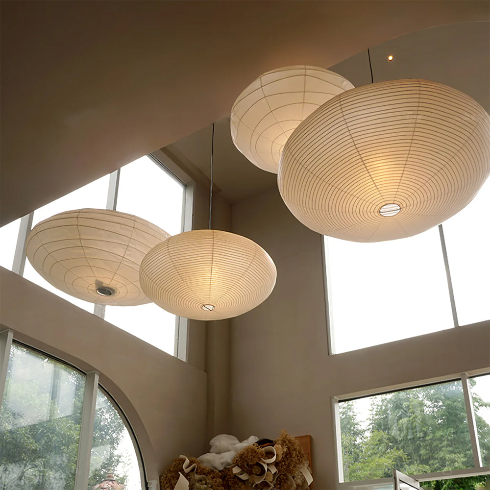Lightcollects Home Rice Paper Ceiling Hanging Lamp Designer Suspension ...