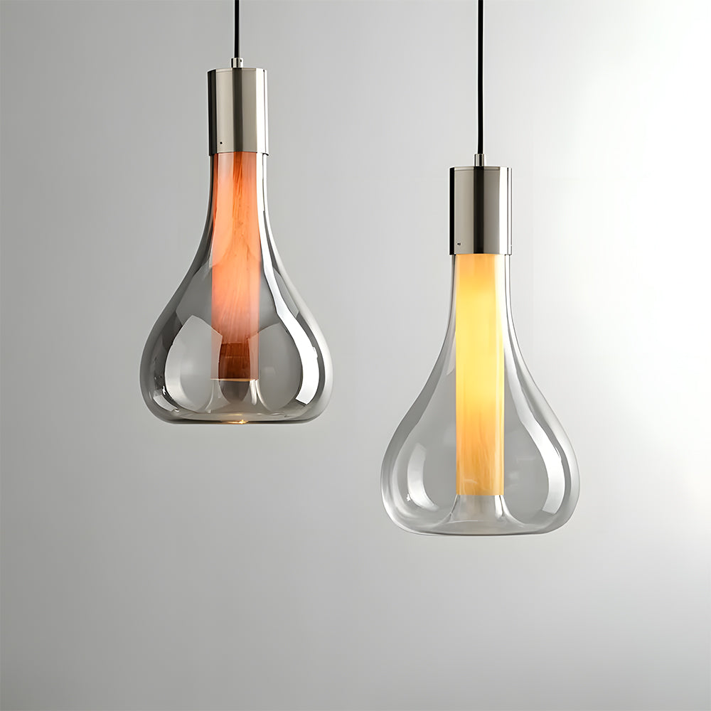 Lightcollects Modern Minimalist Waterdrop Glass Pendant Light ...